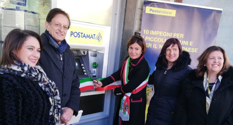 GIVOLETTO - Finalmente in paese torna un bancomat, grazie a Poste Italiane